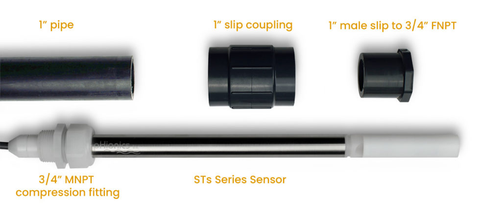 STs Series Pipe Mounting Instructions - pHionics